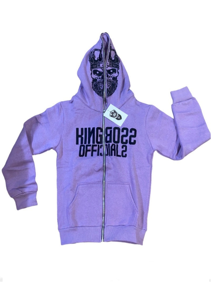 Purple KBO Full Zip – KingBossOfficials